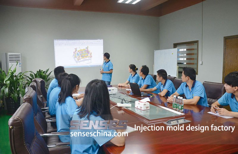 Injection mold design factory, Custom made product manufacturing - Senses