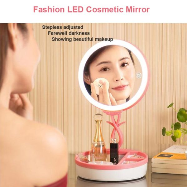 Multifunction Portable LED Cosmetic Mirror, Vanity mirror Supplier