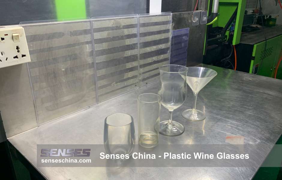Injection Molding for Food-Grade Plastic Wine Glasses at Senses