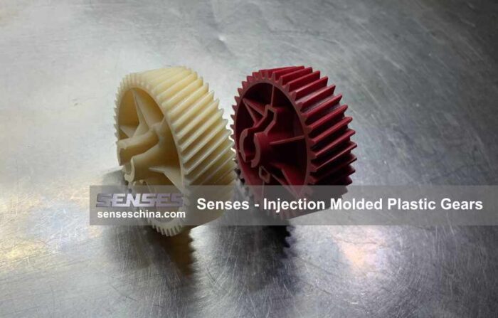 Precision Injection Molded Plastic Gears by Senses China