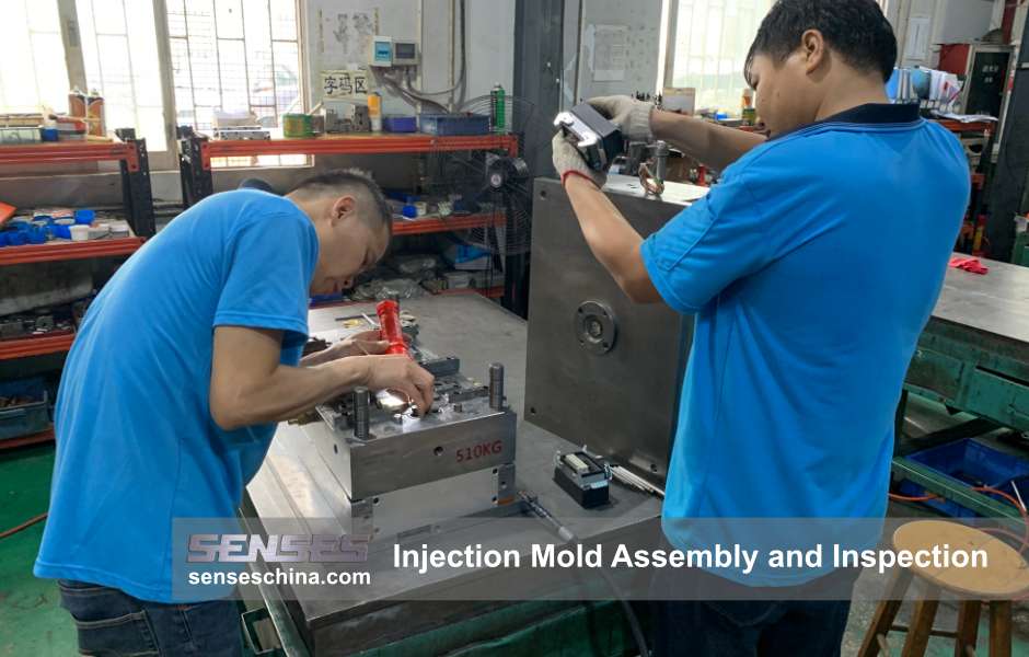 Mold Assembly and Inspection for Injection Molding at Senses