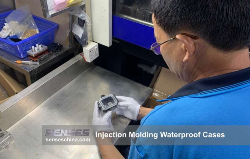 Injection Molding Waterproof Cases for Electronic Devices by Senses