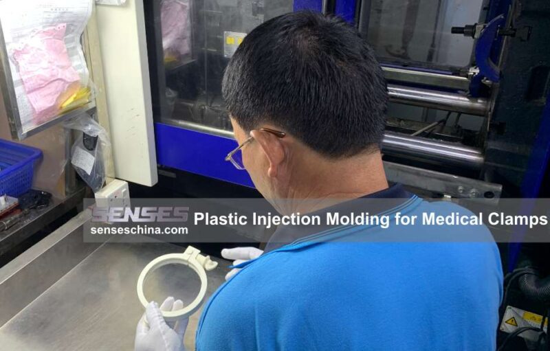 Plastic Injection Molding for Medical Clamps at Senses China